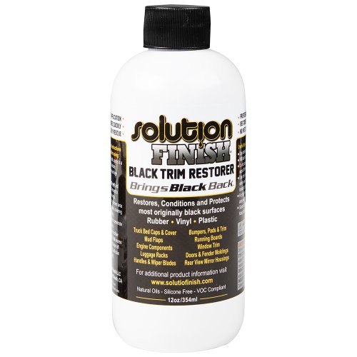 Solution Finish Black Trim Restorer - oživovač vybledlých plastů s ...